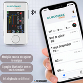 GlucoMax PRO™ – Medidor de glicose não invasivo – Tiendamart Portugal
